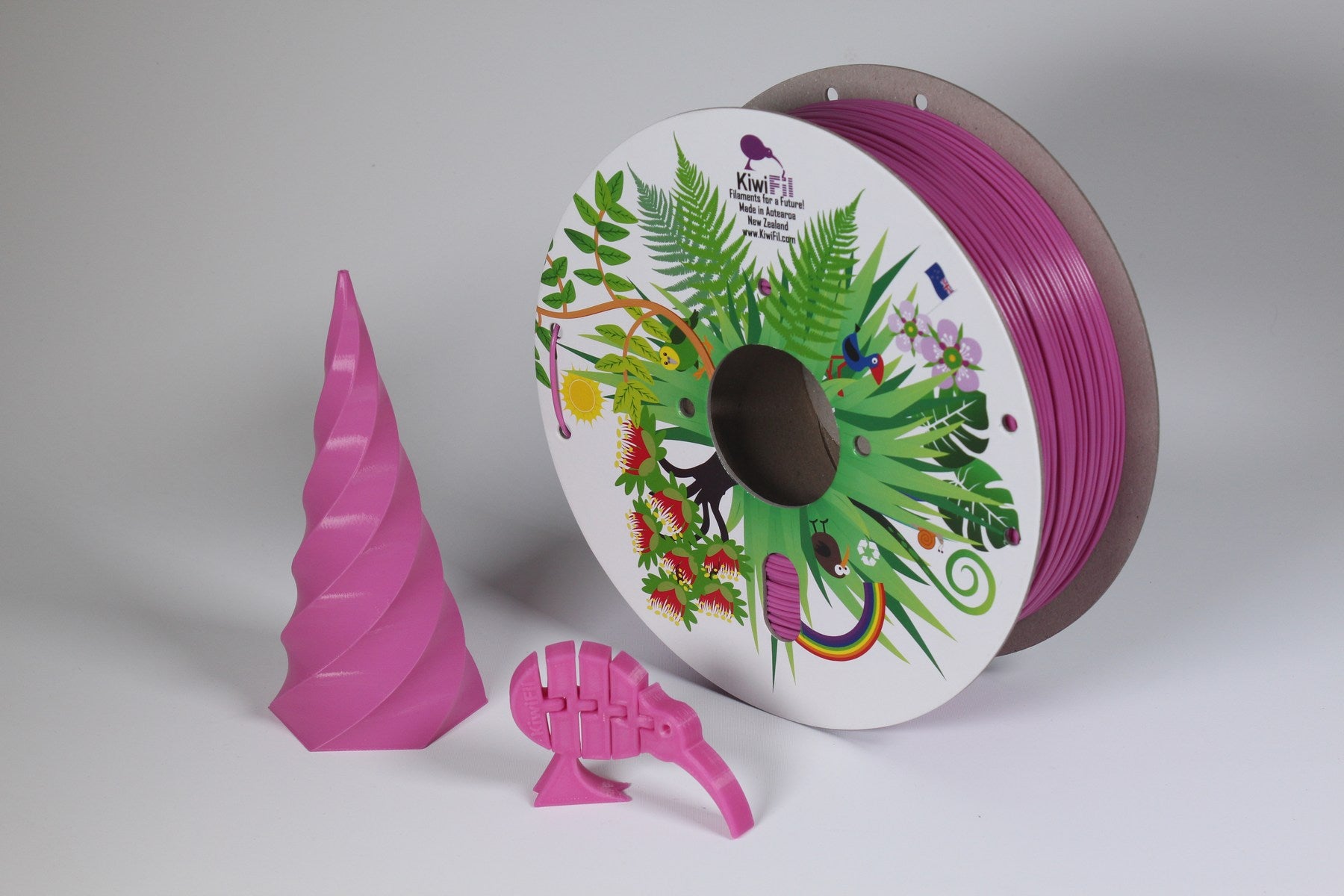 KiwiFil Hot Pink PLA pro, 1.75 mm, 1 kg